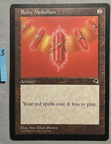Ruby Medallion MTG Magic The Gathering Tempest English Rare 3 | eBay