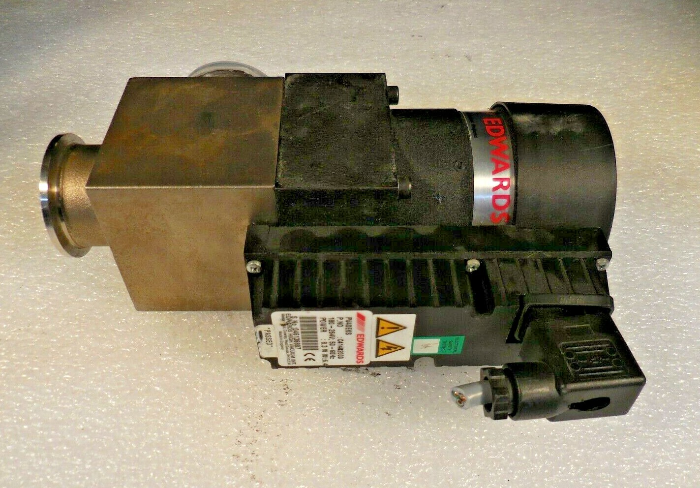 Edwards PV40EKS, C41402000 Electromagnetic High Vacuum Isolation Valve ...