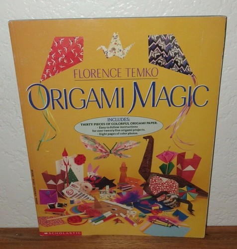 Origami Magic book by Florence Temko 1993 *Book Only - Papers Not ...