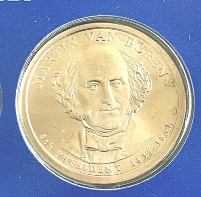 2008 P+D Martin Van Buren Presidential Dollar ~ Satin Mint Strikes | eBay