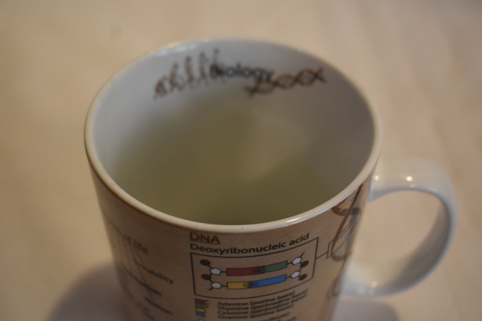 Konitz Mug Biology DNA Evolution Plant Animal Cell Features of Life ...