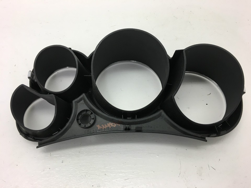 2003 2007 Toyota Matrix Cluster Trim Bezel Speedometer OEM Black/Chrome ...