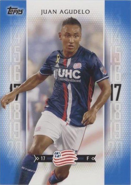 2017 Topps MLS - 24 Under 24 Blue #161 Juan Agudelo /99 for sale online | eBay