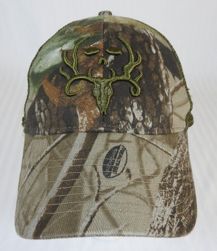 Adult Realtree Camo Bone Collector Mesh Back Snapback Hat | eBay