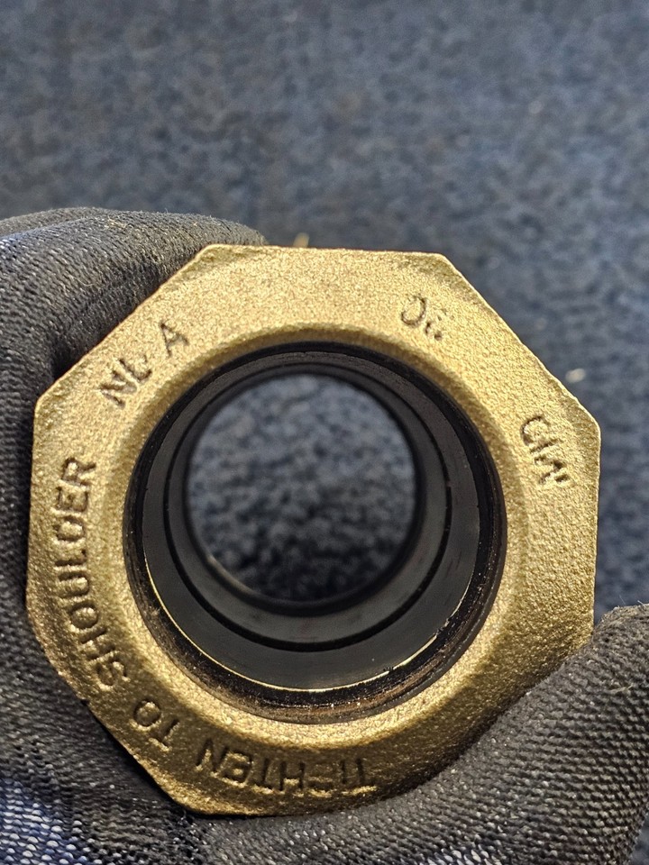 MUELLER M|D 3/4" Brass Compression Coupling Straight NL-A | eBay