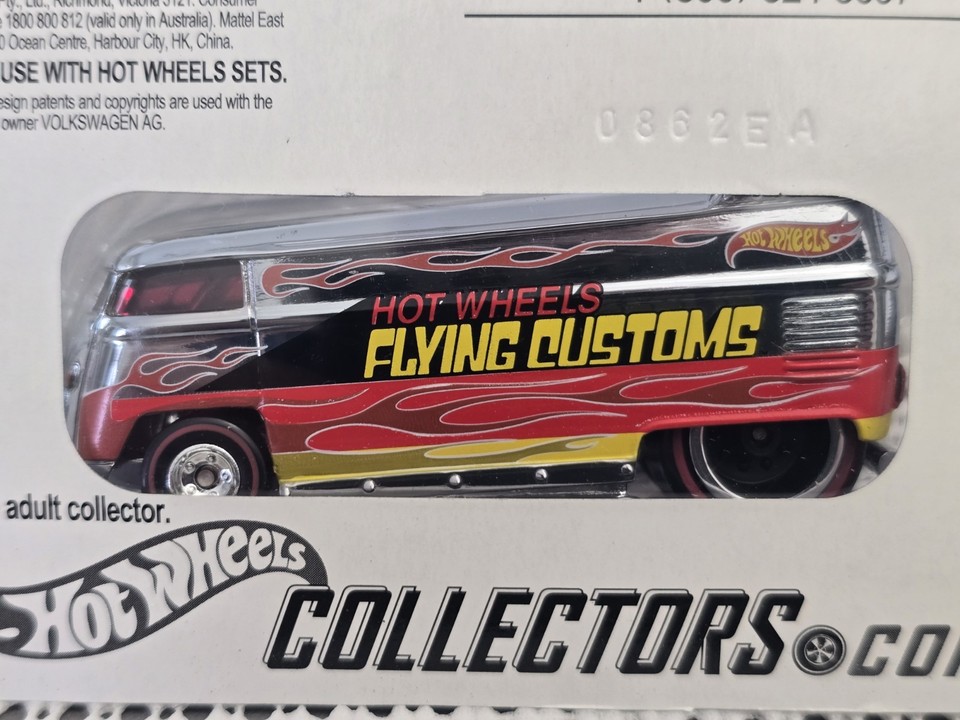 Hot Wheels 2002 Red Line Club Flying Customs Customized VW Drag Bus ...