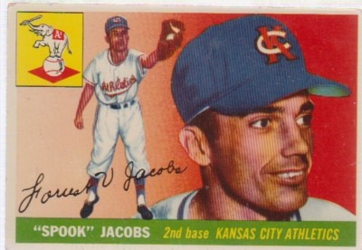 1955 Topps "Spook" Jacobs #61 VG Condition | eBay