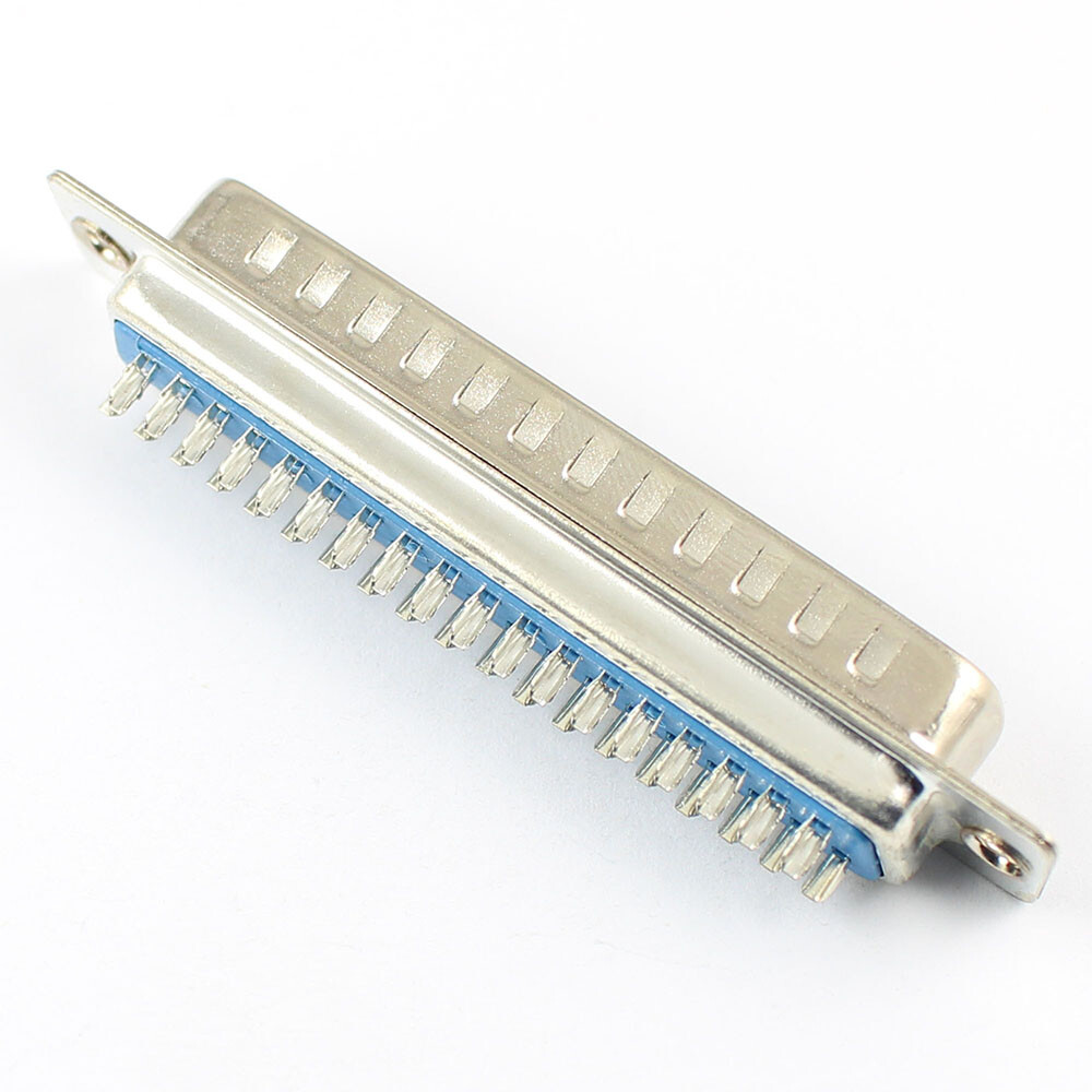 10Pcs D-SUB 37 Pin Male Standard Solder Straight Connector Adapter 2 ...