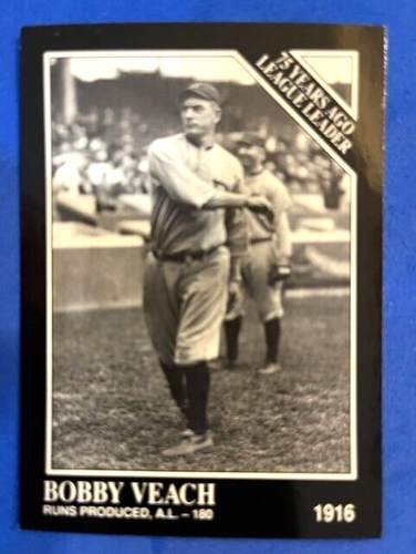 MLB - Bobby Veach 1991 Sporting News Conlan Collection - Tigers | eBay