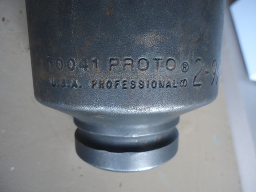 Proto Professional 10041 1 inch Drive Impact Socket 2 9/16 | eBay