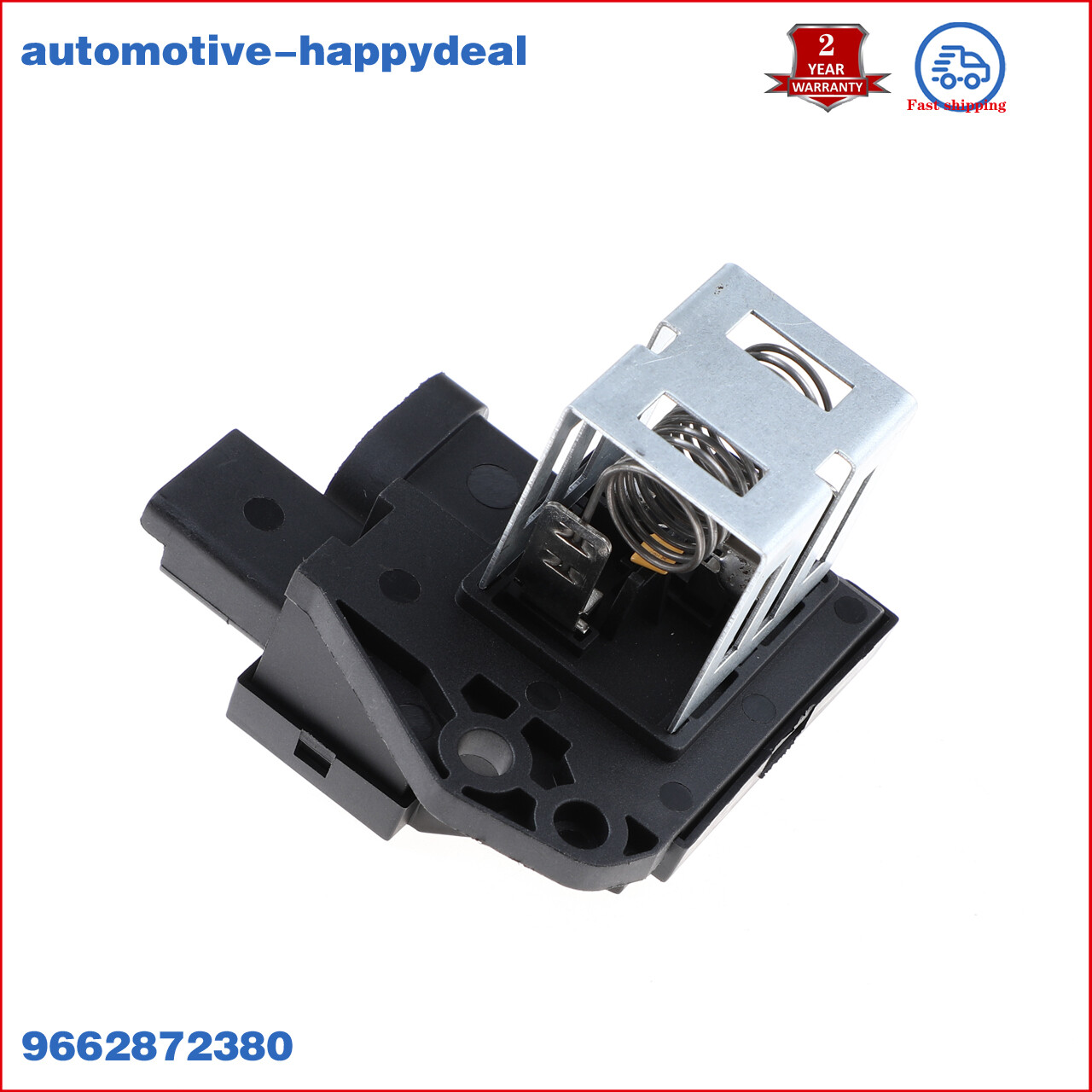 Radiator Fan Motor Relay Resistor For Peugeot Citroen 1267J6 9662872380 ...