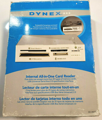 DYNEX DX-CRD12 INTERNAL ALL-IN-ONE CARD READER FIVE SLOTS | eBay