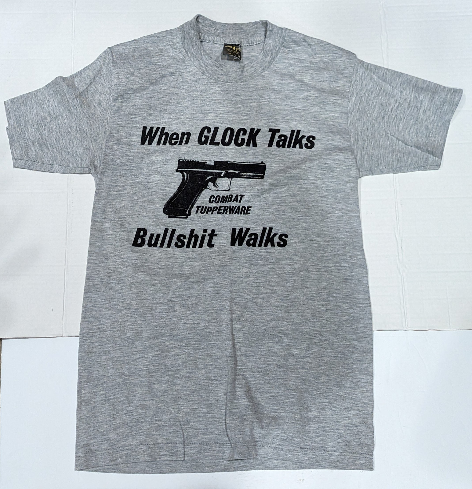 Vintage GLOCK "Combat Tupperware" T-Shirt - Touch of … - Gem