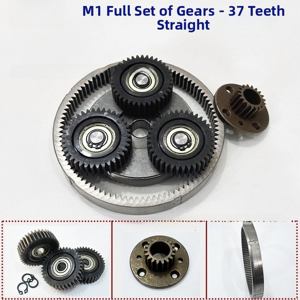 Complete 37T Planetary Gear Reducer Assembly for Electric Vehicle ...