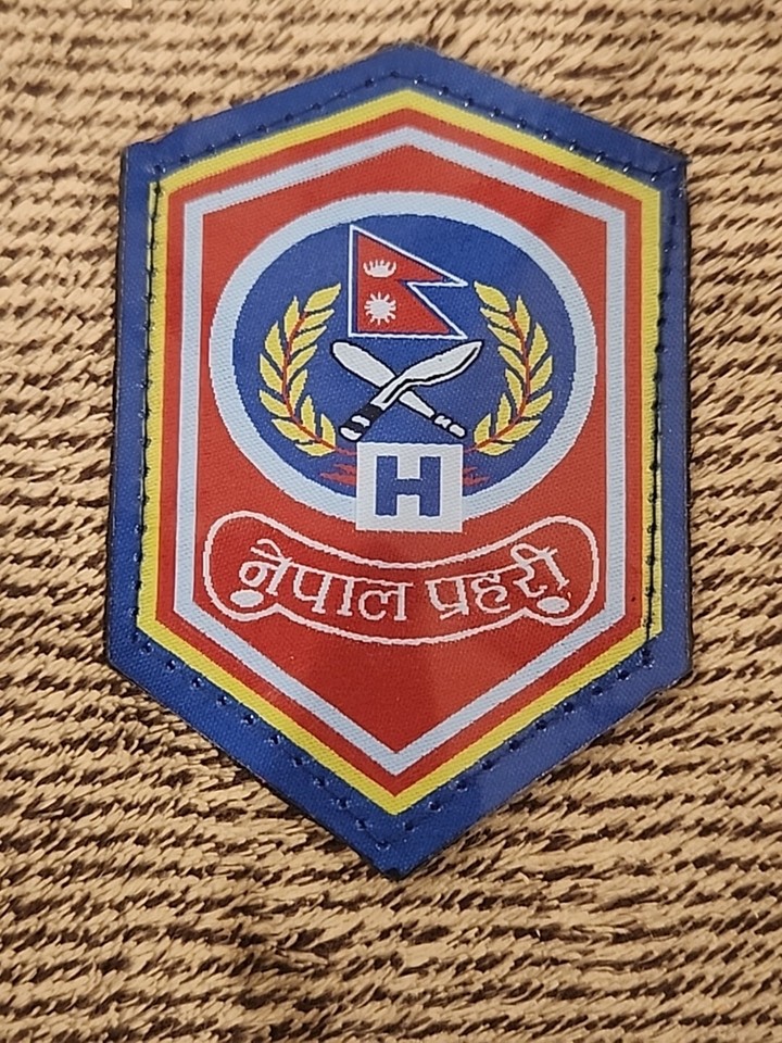 NEPAL 🇳🇵 POLICE SHOULDER PATCH SET- (5) KATHMANDU- RARE | eBay