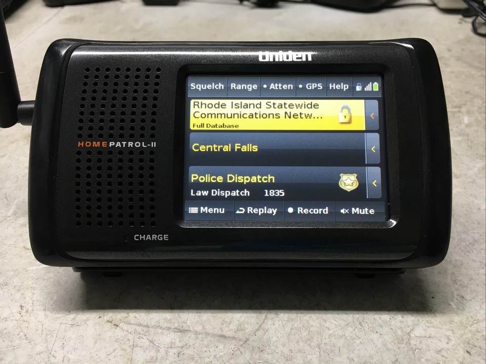 Uniden Home Patrol 2 Phase2 Touchscreen Digital Scanner Latest firmware ...