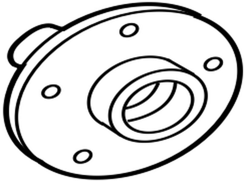 43510-47012 Toyota Hub sub-assy, front axle 4351047012, New Genuine OEM ...