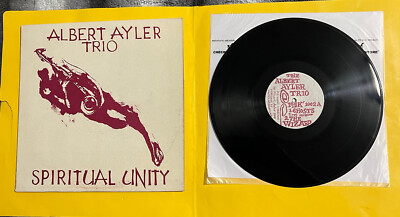EX Rare Vinyl Lp Albert Aylet Trio Spiritual Unity ESP-DISK 1002 US ...