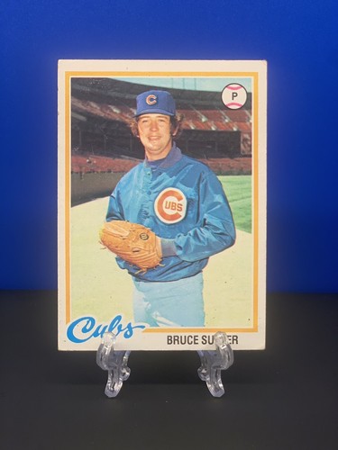 1978 Topps Bruce Sutter Chicago Cubs HOF #325 | eBay