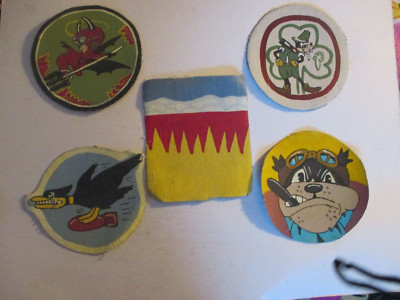 WWII USAAF COMPLETE 398 TH BOMB GROUP 5 PATCHES FLIGHT JACKET PATCH | eBay