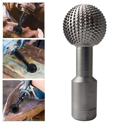 Carbon Steel Sphere Rotary Burr Wood Carving Polishing Engraving ...