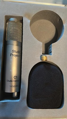 Studio Projects C1 C Series Condenser Microphone with Wind Guard & Case ...