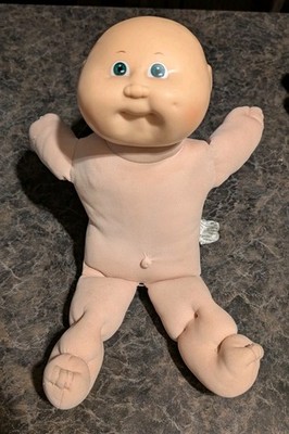 Cabbage Patch Kid Doll Vintage 1978 1982 No hair, Green Eyes, Dimple ...