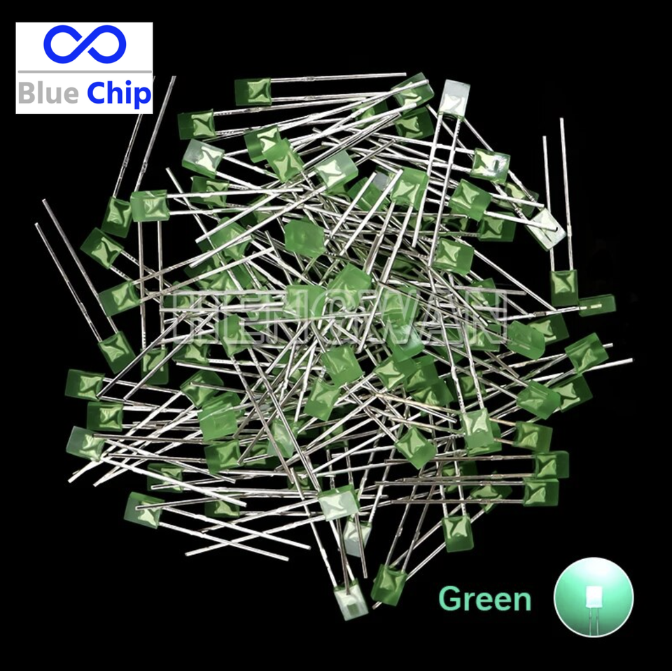 100pcs 2X3X4 Square LED 234 Light-emitting Diode Electronic DIY Kit 10 ...