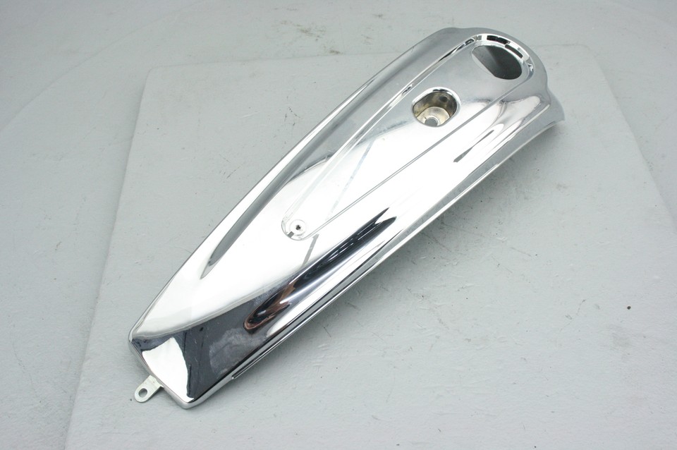 2014 Harley Softail Deluxe CVO Fuel Gas Tank Console Cover CHROME ...