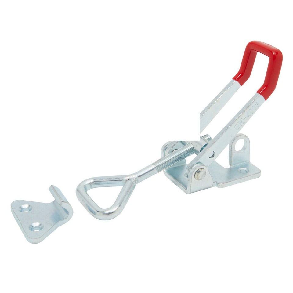 4 Pk Adjustable Buckle Toggle Latch Clamp, Cabinet Box Latches Lock, 8 ...