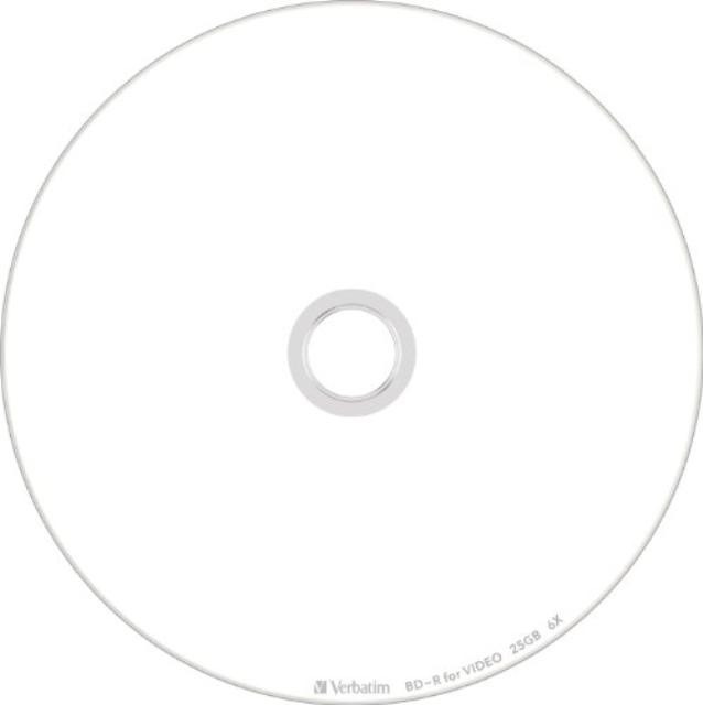 New 50 Verbatim Printable Blu-ray 25GB 6x blank BD-R Blank Disc Media ...