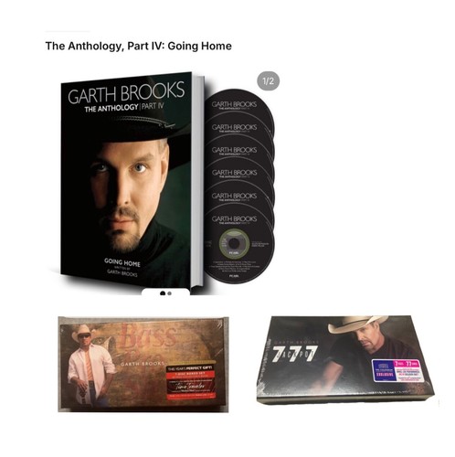 Garth Brooks 777 Jackpot , Time Traveler And Going Home Box Set Last ...
