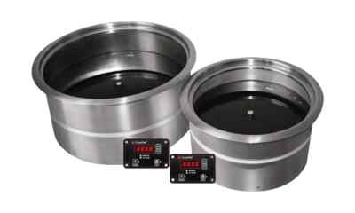 CookTek 663801 SinAqua Drop-in 14" Round Induction Hot Food Well - 120v ...