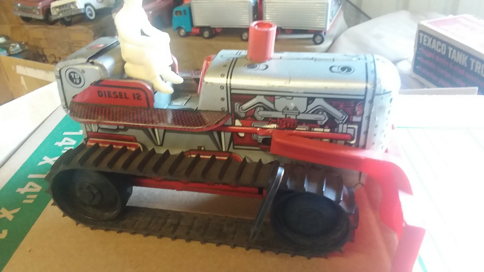 Vintage Marx Windup Sparkling Highboy Climbing Tractor | eBay