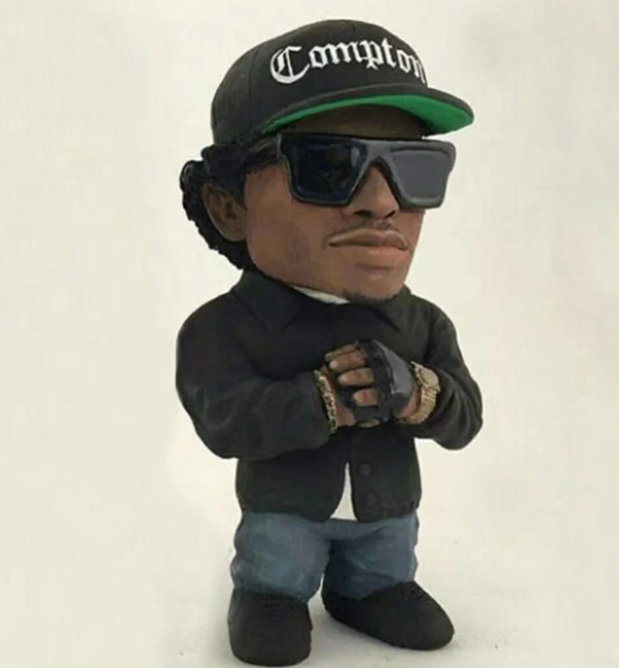 4Pack Random Hip Hop bro Rapper Sculpture Garden Homies/Home Decor | eBay