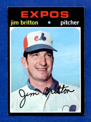 1971 TOPPS #699 JIM BRITTON NRMT | eBay