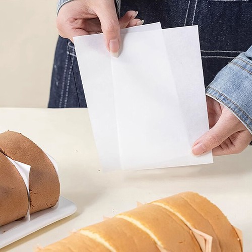 100 Sheets Disposable Cake Roll Dividers Non-Stick Oil Baking Oil ...