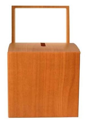 Small Cardboard Coin Collection Box with Sign, Donation Box - Pkg of 50 ...