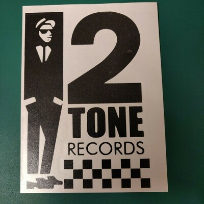 2 Tone Records logo - Skins Reggae Ska - Vinyl Decal Sticker | eBay UK