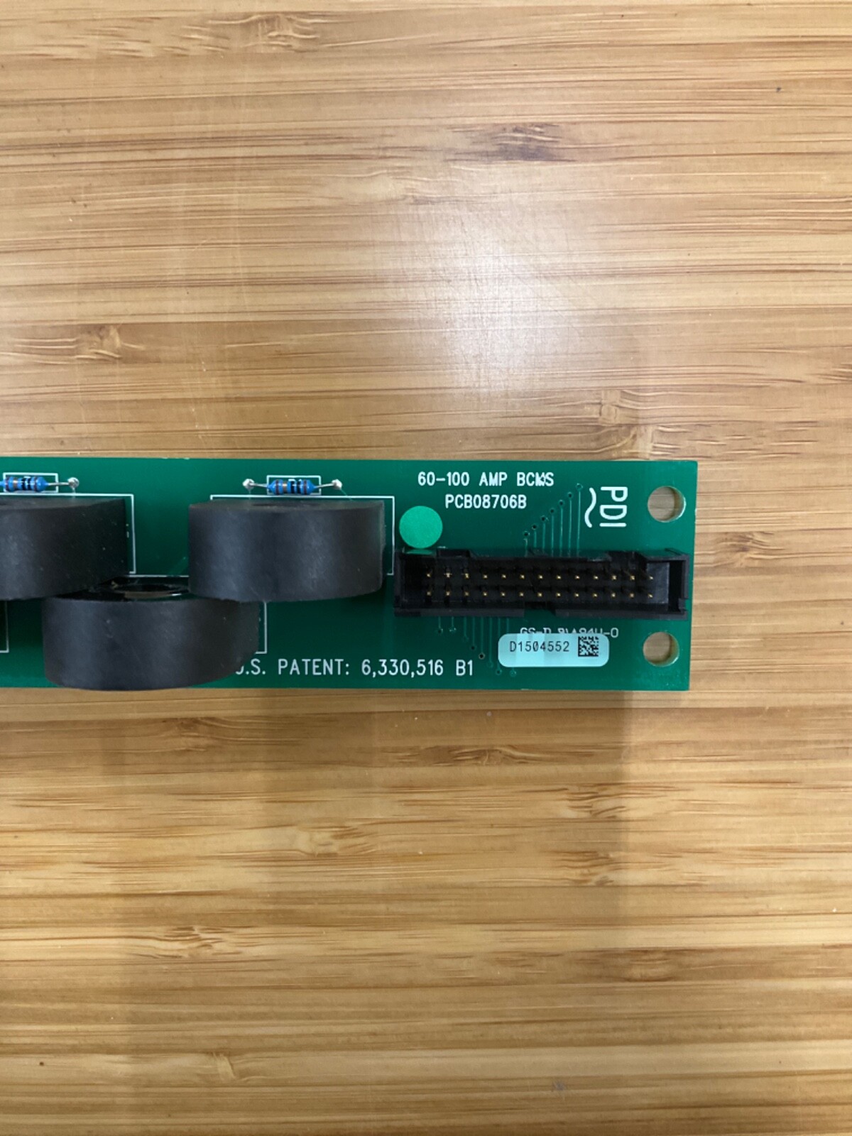 PDI PCB08706B 60-100A BCMS W/LCT01-60A & LCT01-150A CURRENT TRANSFORMER ...