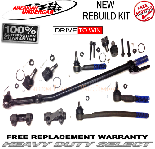 Heavy Duty T Drag Link Tie Rod Ball Joint 2WD Ford F250 F350 Super Duty ...