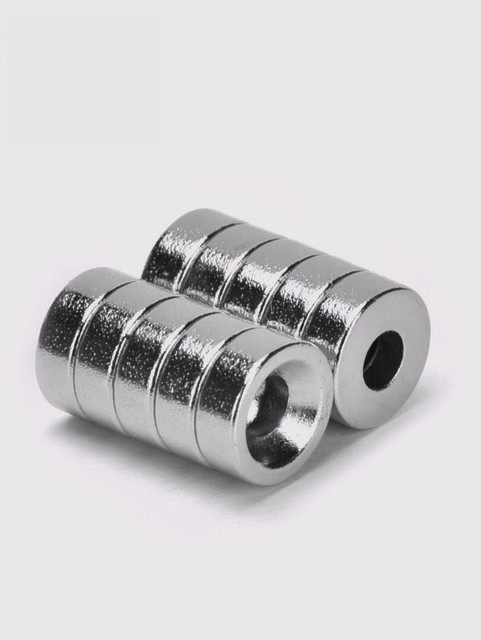M01376 MOREZMORE 10 Ring Magnets 8 x 4 mm Hole 3 mm Mini Countersunk | eBay