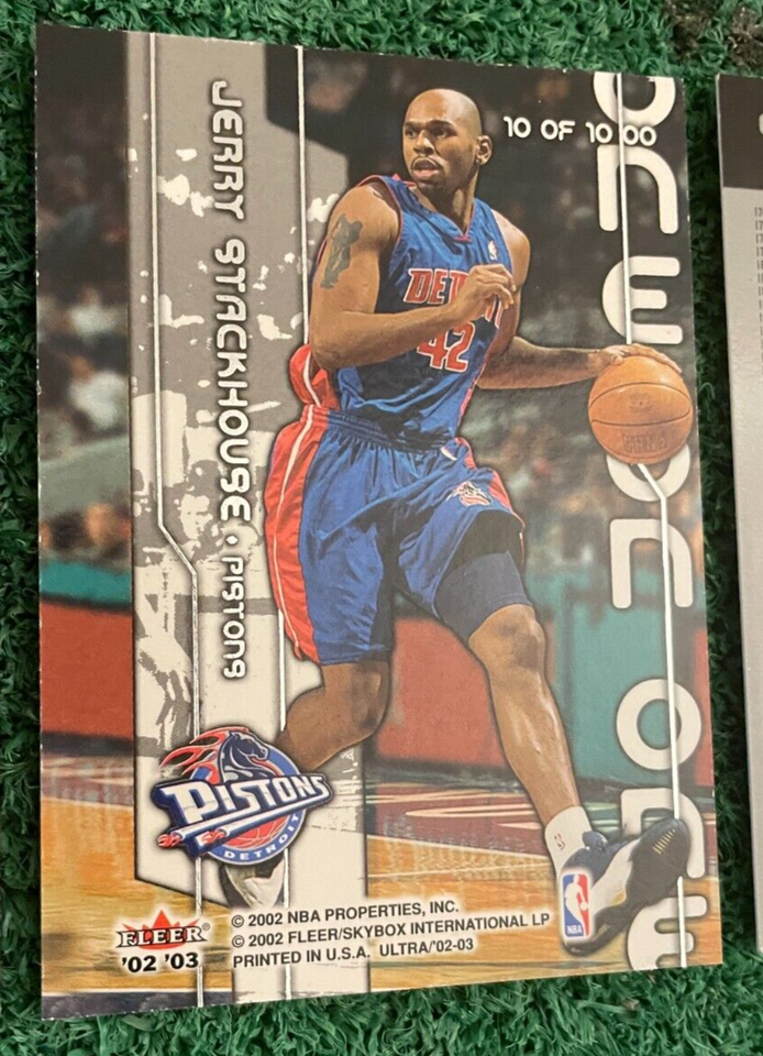 2002-03 Ultra - One on One #10 OO - Vince Carter / Jerry Stackhouse | eBay