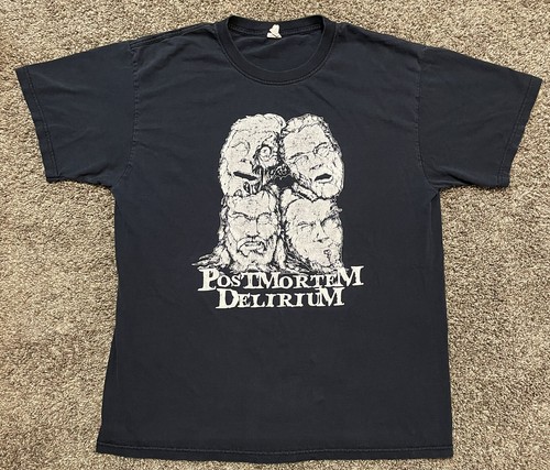 Post Mortem Delirium Band Music T-Shirt (Size Large) | eBay