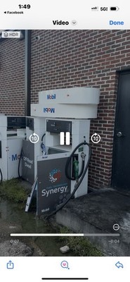 Mobil Synergy Fuel Technology Gas Pump Fuel Dispenser | eBay