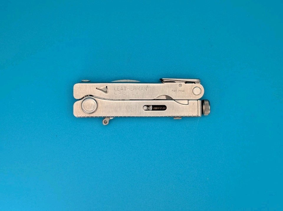 Leatherman Crunch Knife Pliers Multi Tool! *BROKEN NAIL FILE* NO ...
