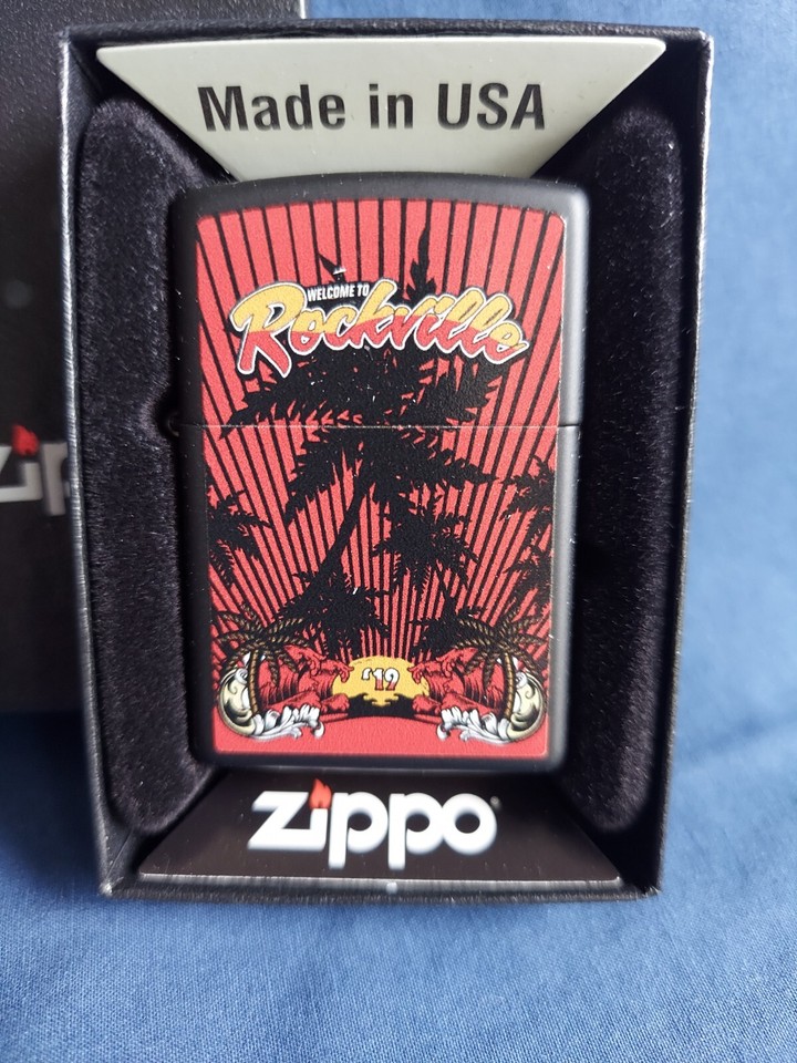 Zippo Lighter. Limited VIP Edition Welcome To Rockville 2019. NIB | eBay