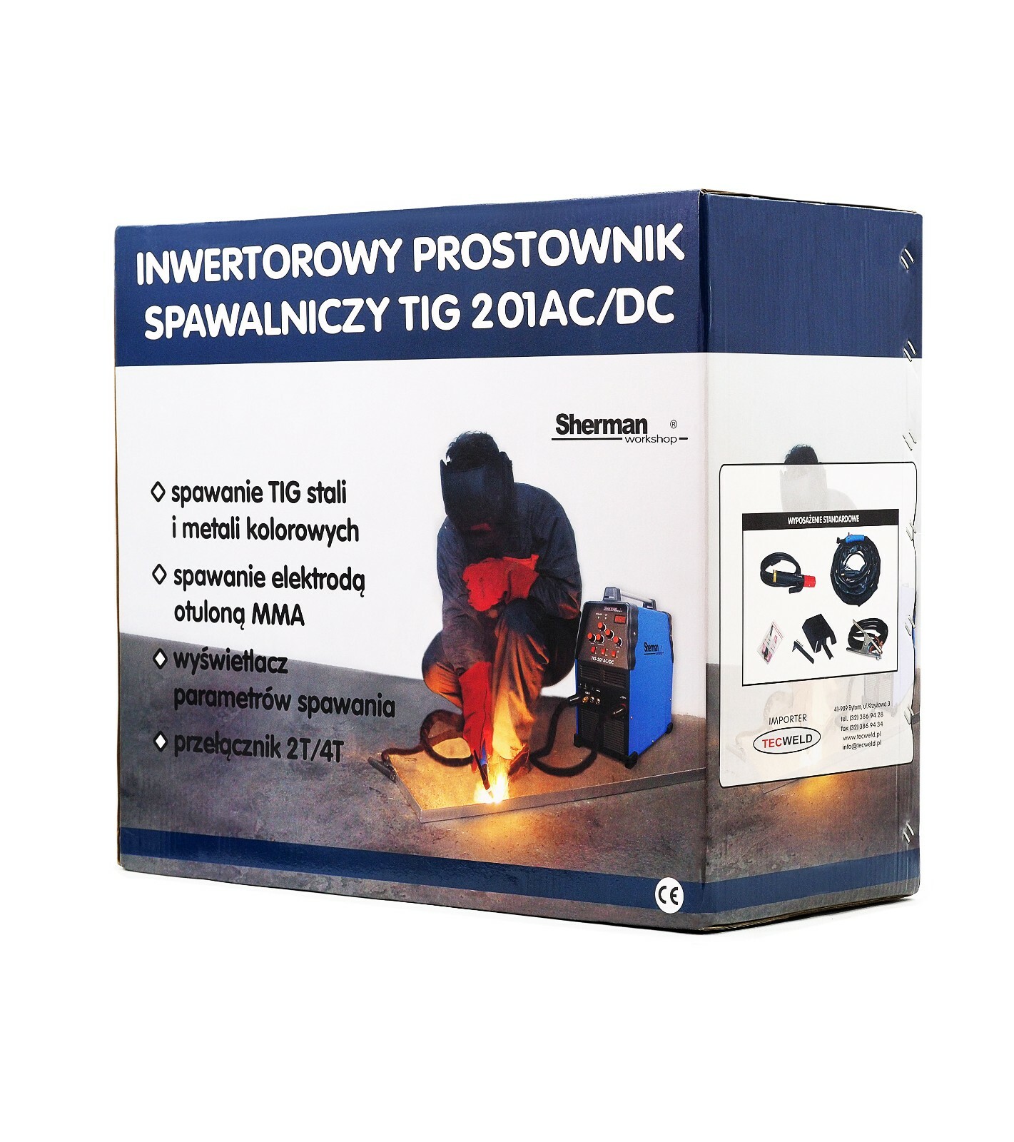 Sherman™ TIG Welder AC/DC 200AMP Welding inverter machine ARC HF ...