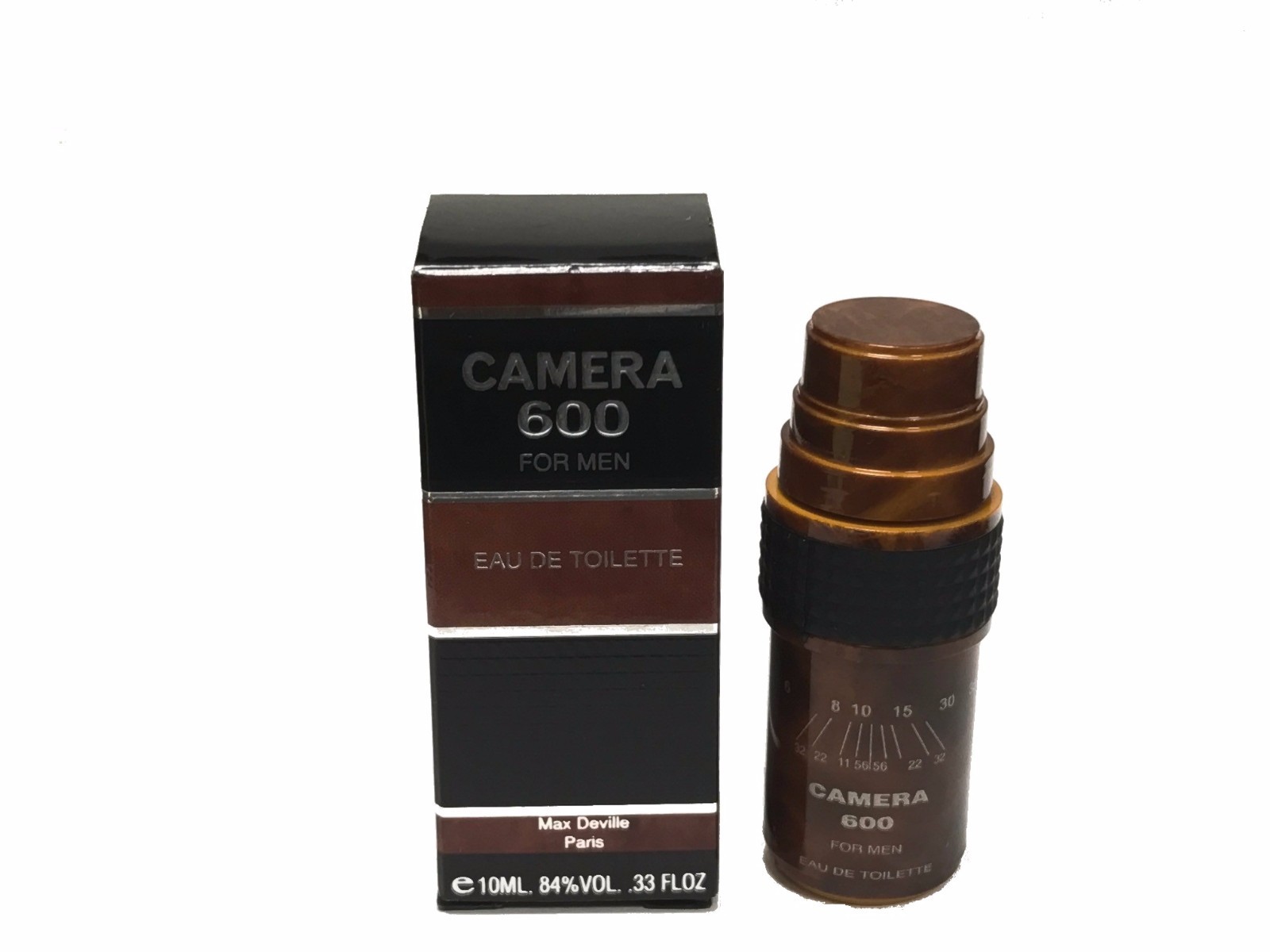Camera 600 by Max Deville for Men .33oz EDT Mini Spray Brand New | eBay