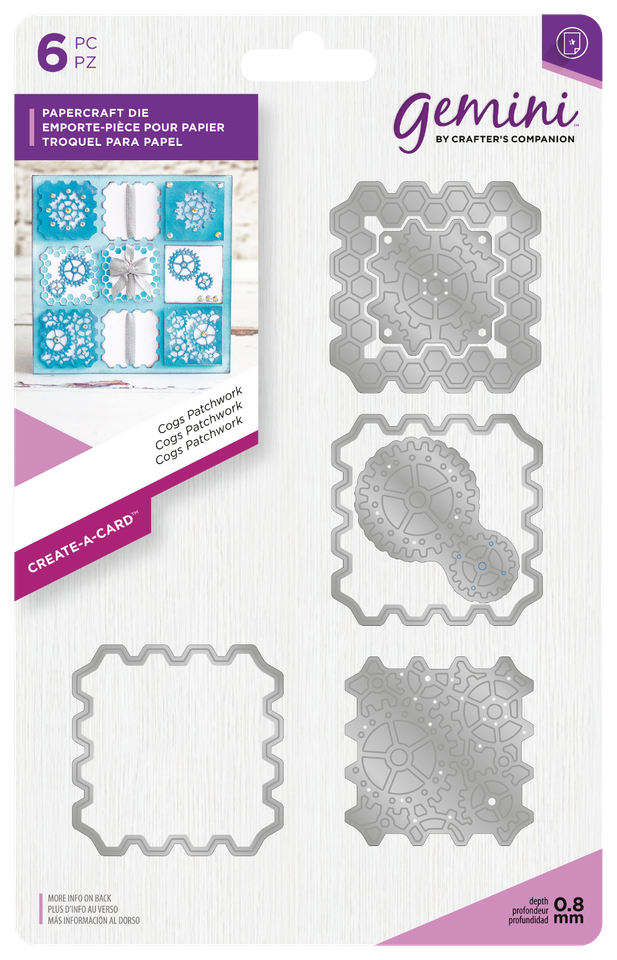 Crafters Companion - Gemini - Patchwork Dies You Pick New | eBay